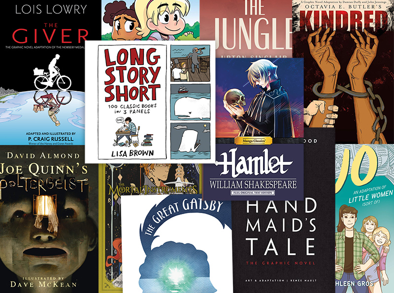 18 Superb Graphic Novel Adaptations for Kids and Teens | School Library ...